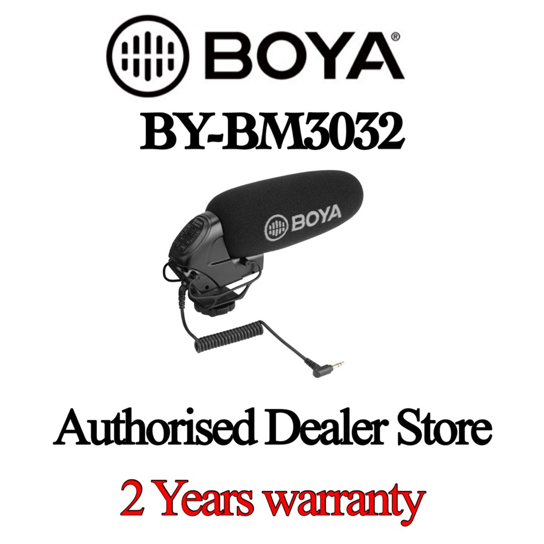 BOYA BY-BM3032 Directional On-camera Microphone, Audio, Microphones on ...