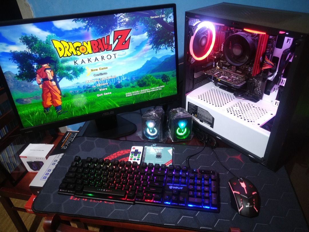 Brand new AMD Gaming Desktop System Set Package AMD Ryzen 3 1300x 4core ...