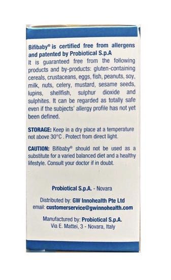 Brand new Bifibaby Probiotic, Babies & Kids, Nursing & Feeding, Weaning ...