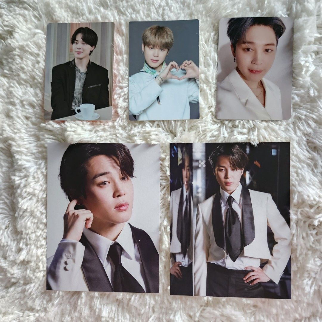 BTS JIMIN Photocards, Hobbies & Toys, Memorabilia & Collectibles, K ...