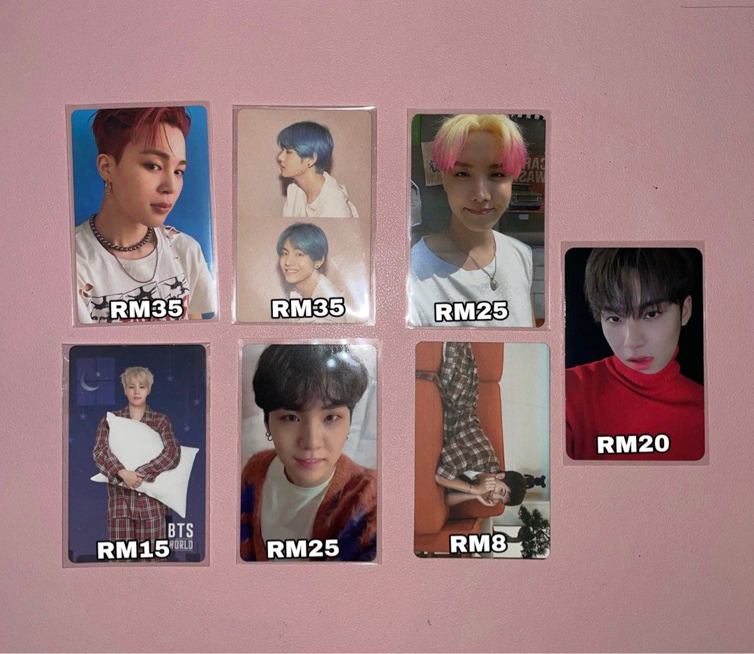 BTS SVT PHOTOCARDS, Hobbies & Toys, Collectibles & Memorabilia, K-Wave ...