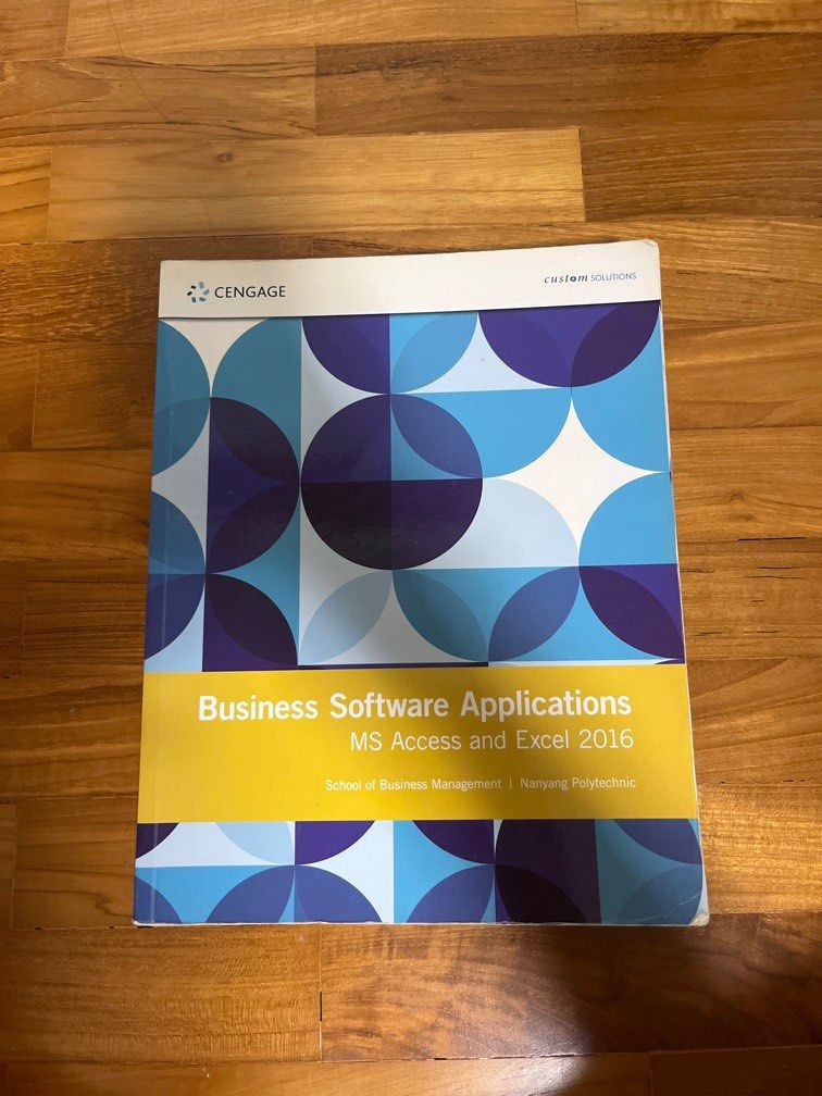 Business Application Software Textbook, Hobbies & Toys, Books ...