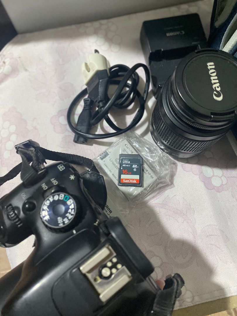 Camera canon 550d complete set, Photography, Cameras on Carousell
