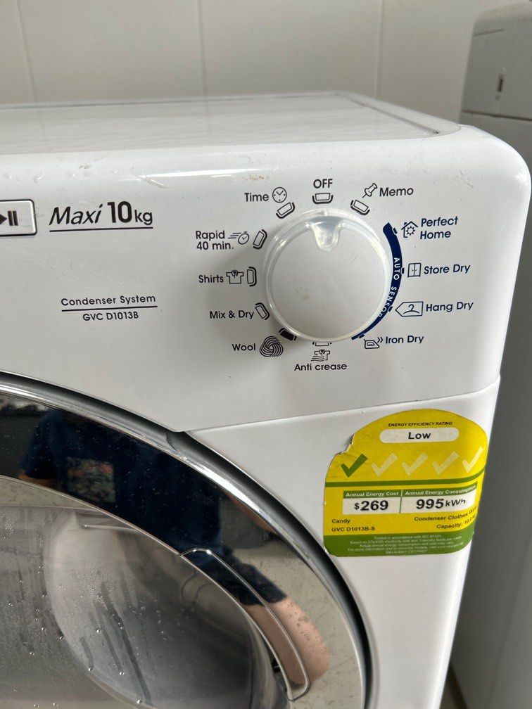Candy Dryer Condenser system, TV & Home Appliances, Washing Machines ...