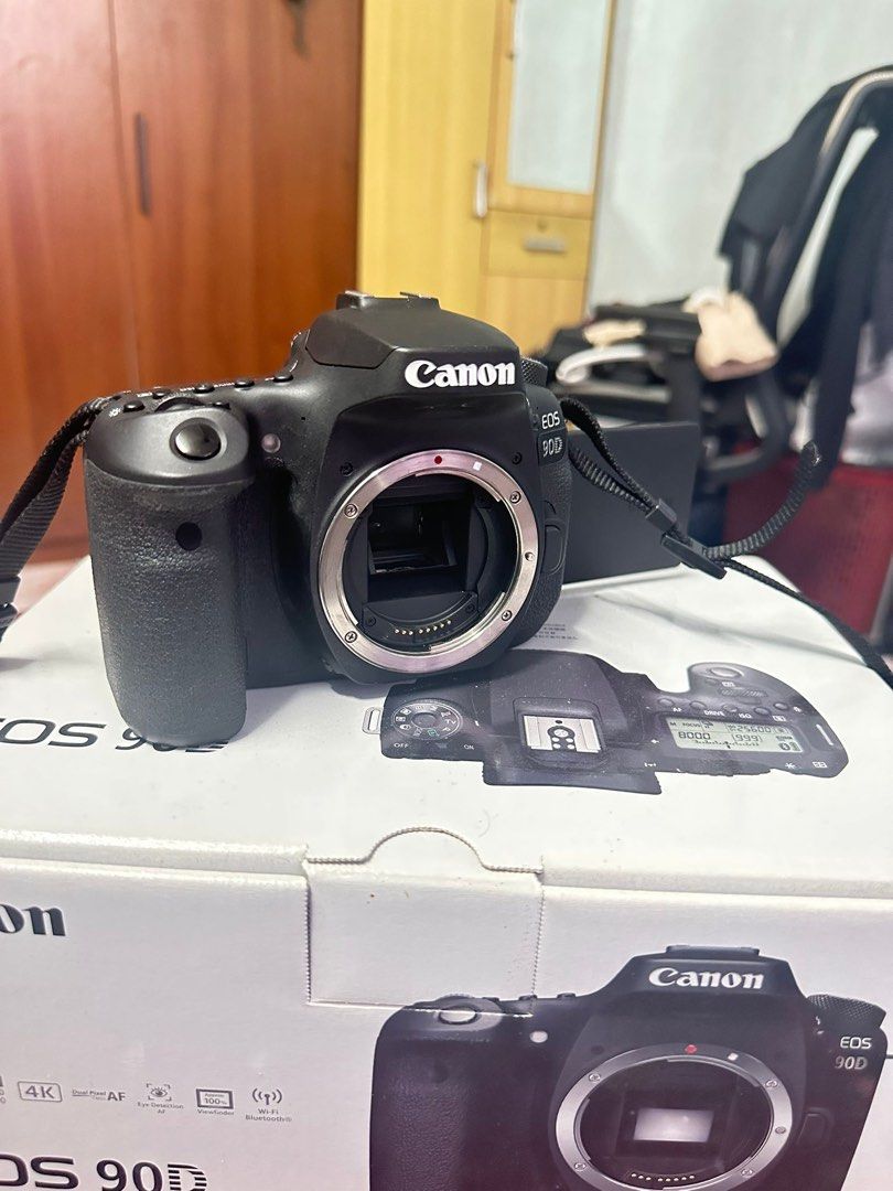 Canon eos 90d body, Photography, Cameras on Carousell