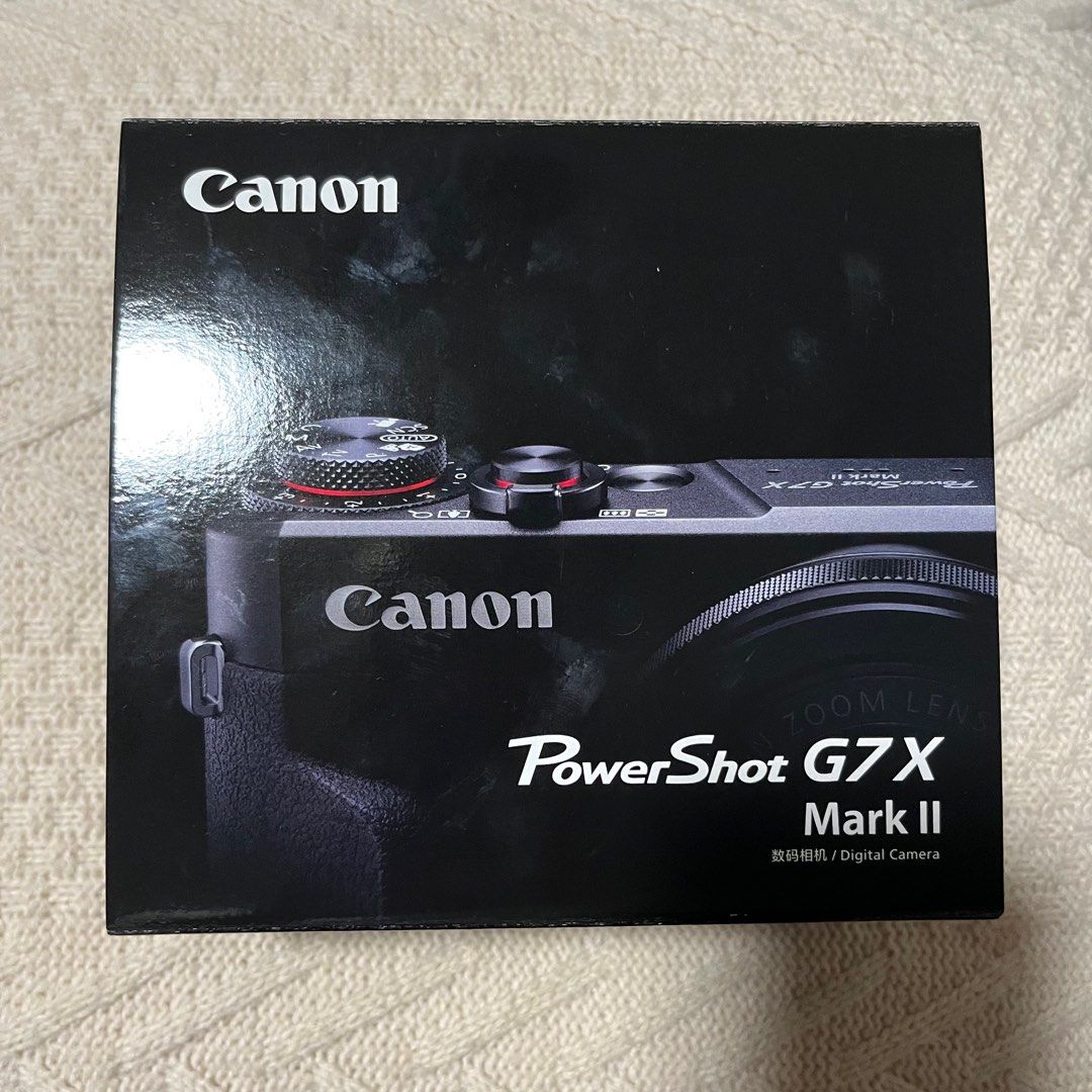Canon PowerShot G7X Mark II Digital Camera, Photography, Cameras on ...
