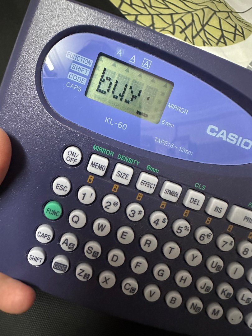 Casio EZ-Label Printer, Hobbies & Toys, Stationery & Craft, Stationery ...