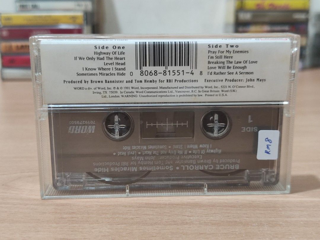 (Cassette) Bruce Carroll Sometimes Miracles Hide, Hobbies & Toys, Music ... (Cassette) Bruce Carroll Sometimes Miracles Hide, Hobbies & Toys, Music ...