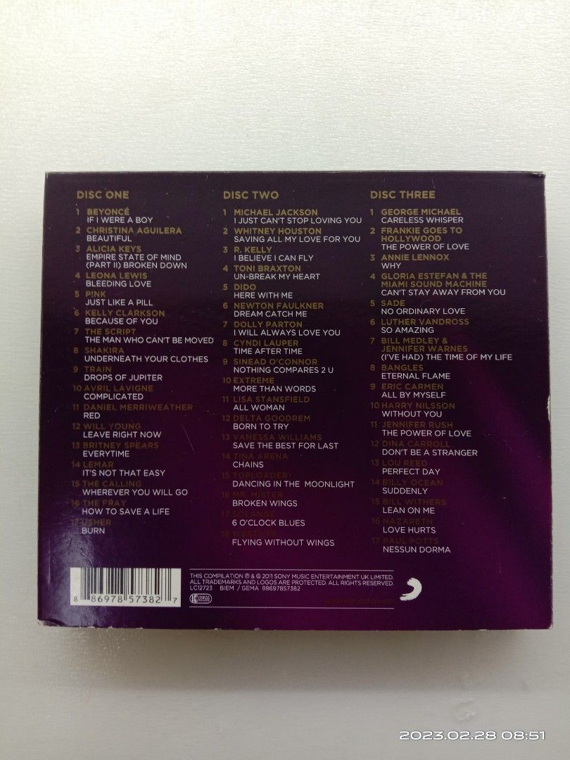 CD The World's Greatest Ballads, Hobbies & Toys, Music & Media, CDs ...