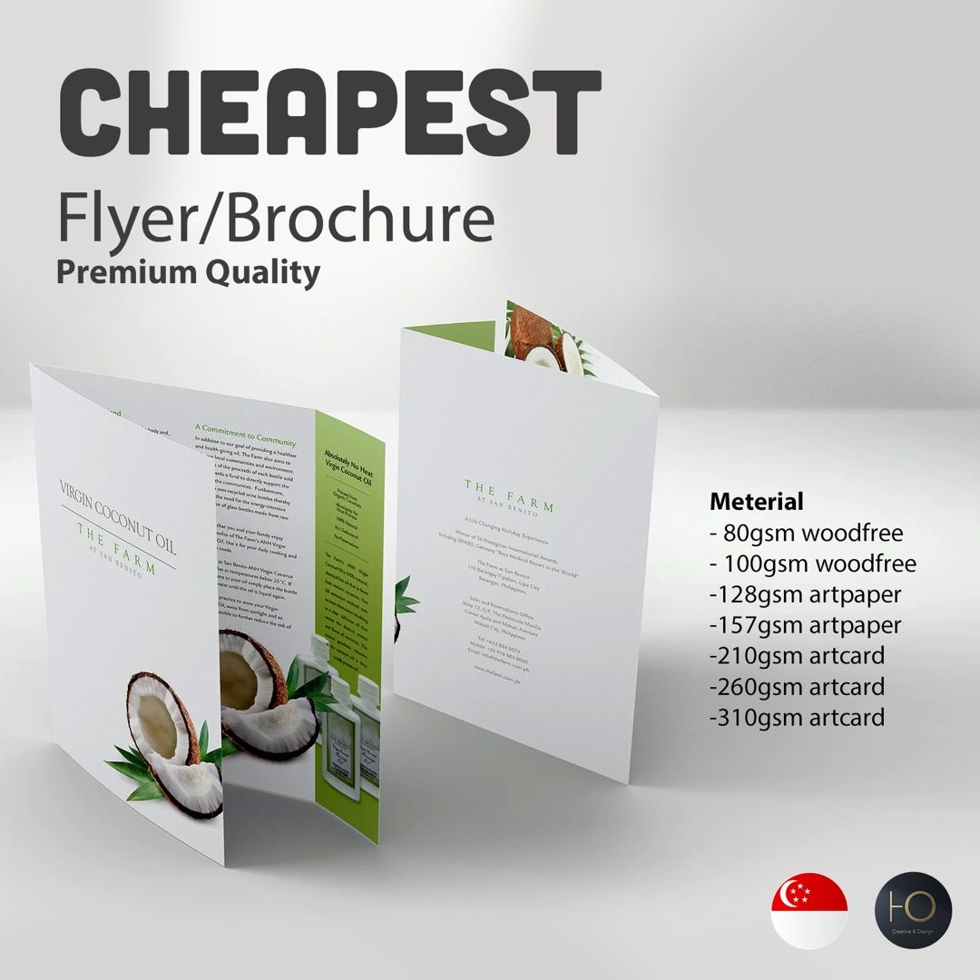 CHEAPEST Flyer/Brochure Print, Hobbies & Toys, Stationery & Craft, Art ...