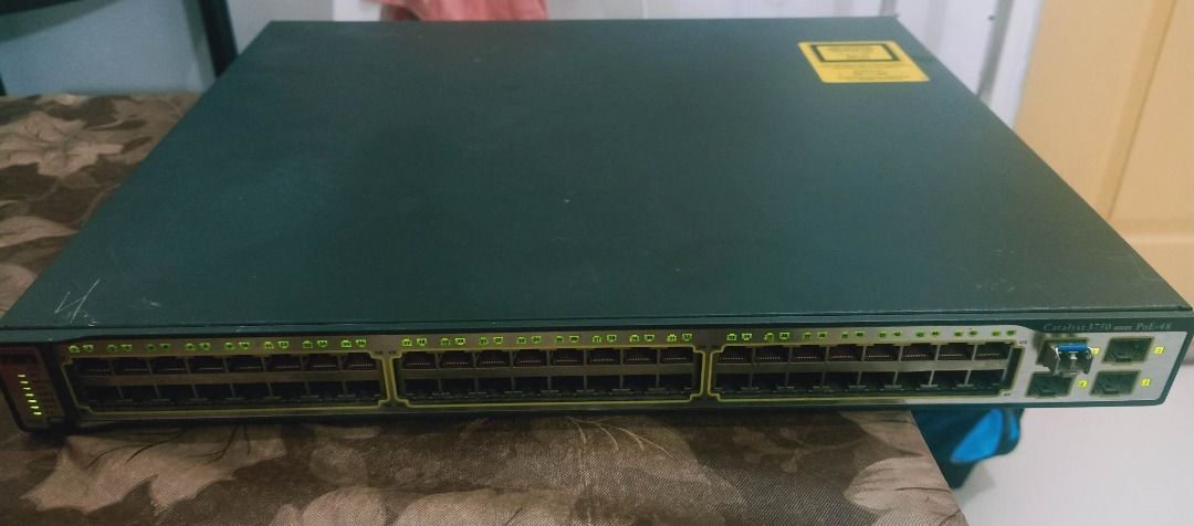 Cisco Catalyst 3750 48port, Computers & Tech, Office & Business ...