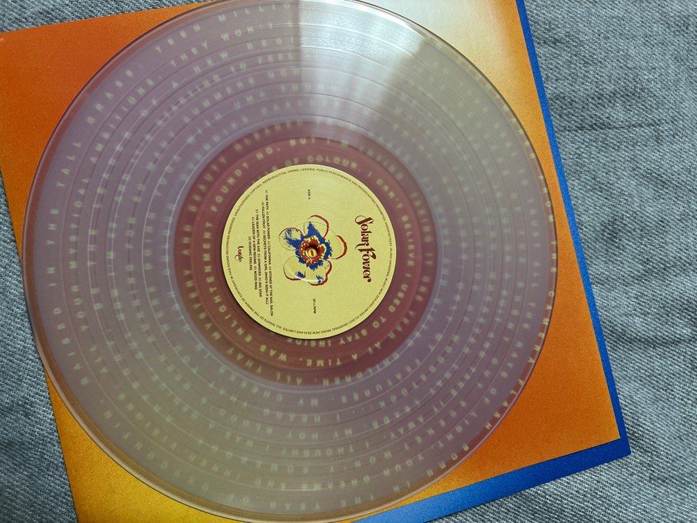 [Clear] Lorde Solar Power Vinyl LP, Hobbies & Toys, Music & Media ...
