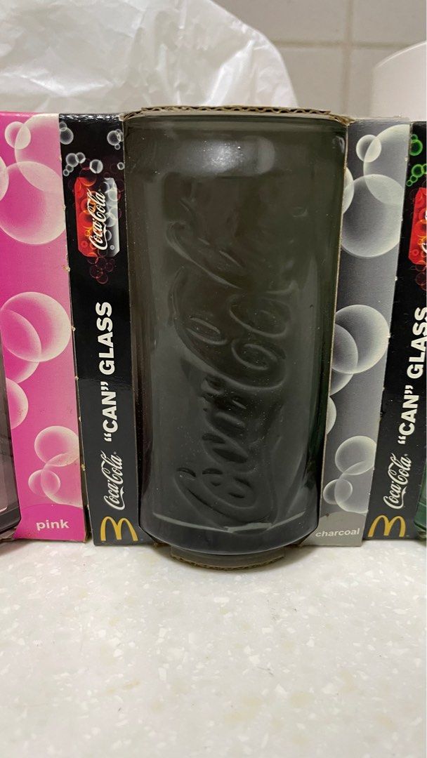 Coca Cola Can Glass, Hobbies & Toys, Memorabilia & Collectibles ...