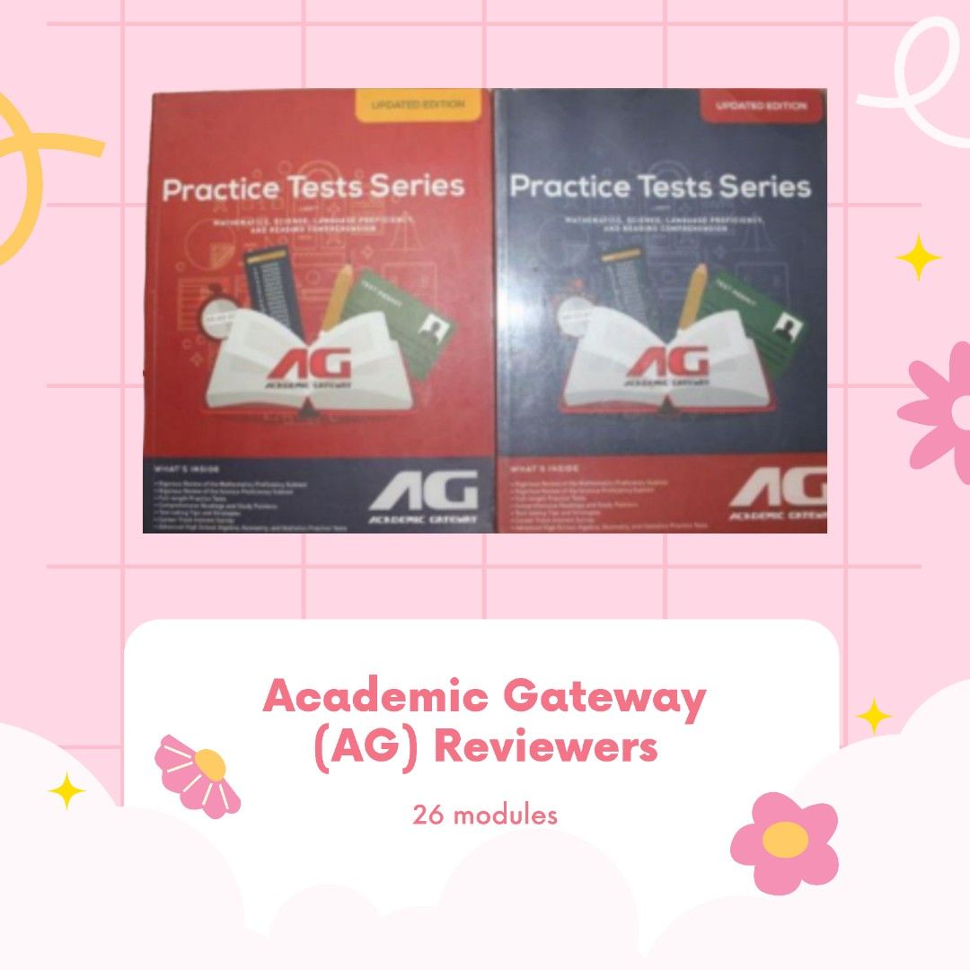 College Entrance Test CET Reviewers from Review Centers - MSA Academic ...