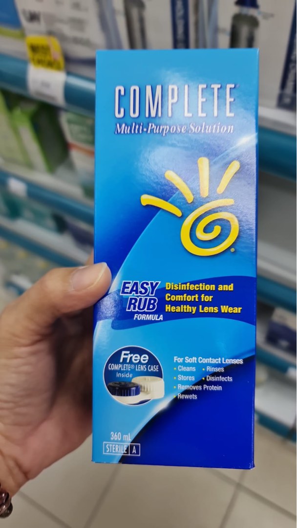 Complete multi-purpose solutions, Beauty & Personal Care, Vision Care on Carousell