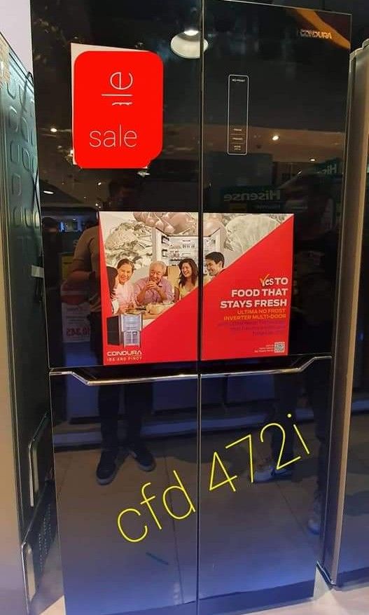 CONDURA REFRIGERATOR INVERTER (SIDE BY SIDE AND MULTI DOOR), TV & Home ...