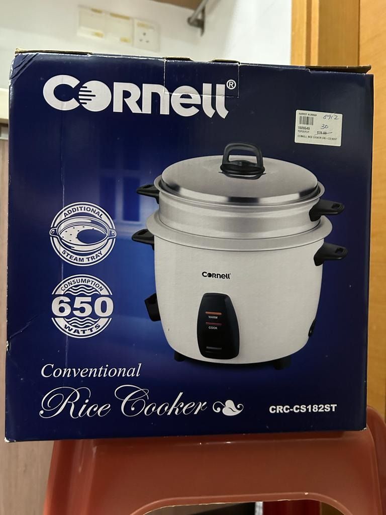 Cornell brand rice cooker, TV & Home Appliances, Kitchen Appliances ...