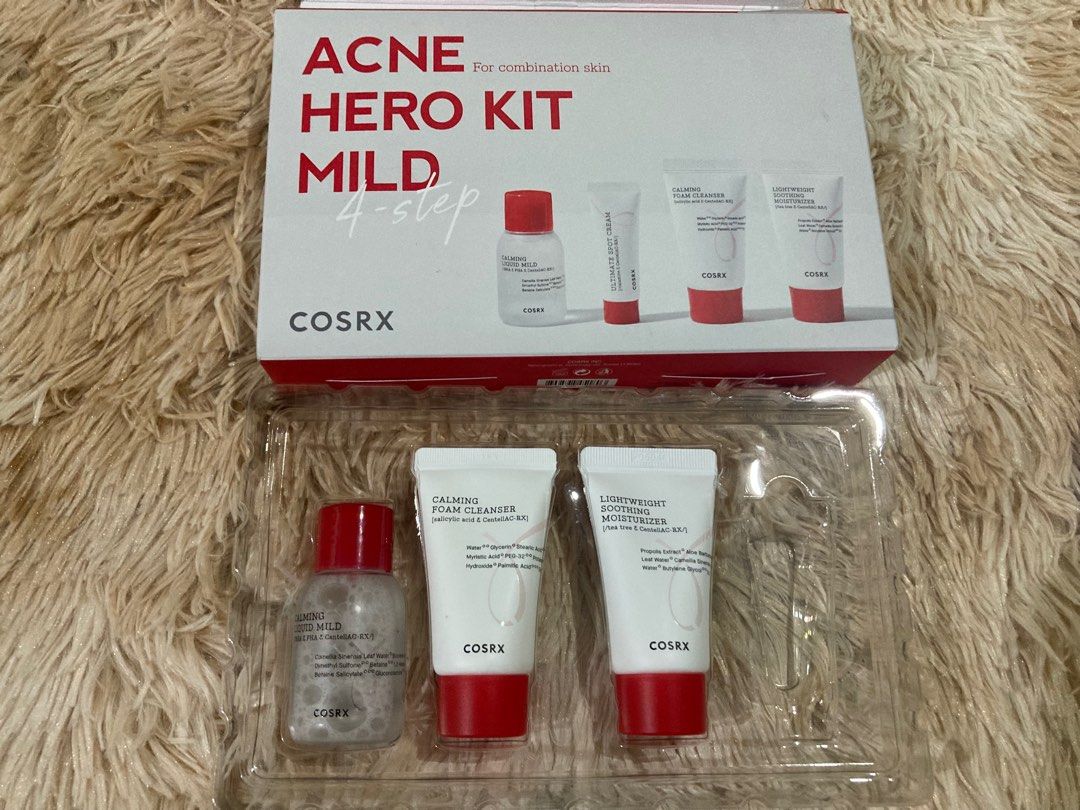 COSRX Acne Hero Kit Mild (with freebies worth 650) on Carousell