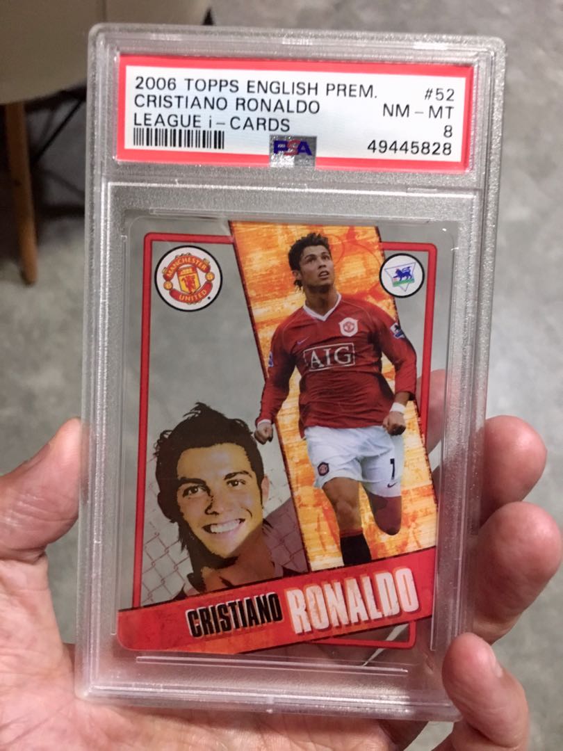 Cristiano Ronaldo Topps Premier League, Hobbies & Toys, Memorabilia ...