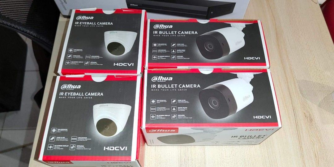 Dahua Wiz Sense 4 Channel Camera Kit 1x AI XVR 2x 2MP Bullet 2x 2MP ...