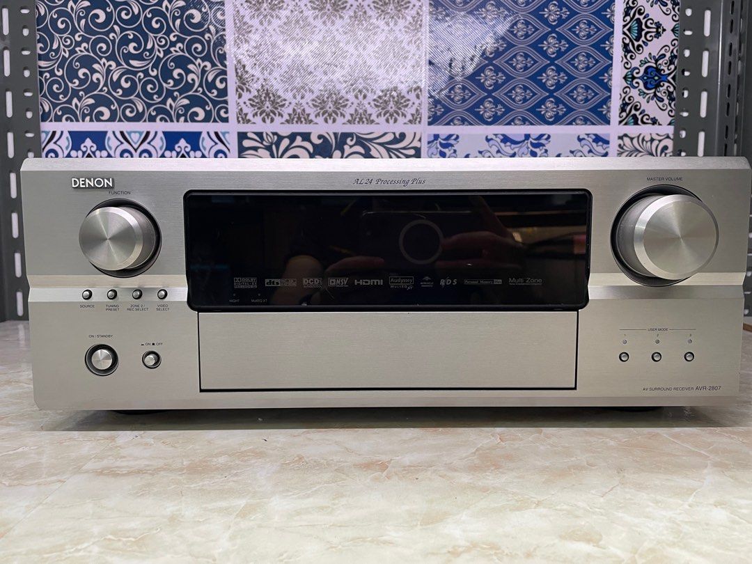 Denon AVR-2807 Amplifier AV Receiver NO REMOTE, Audio, Soundbars ...
