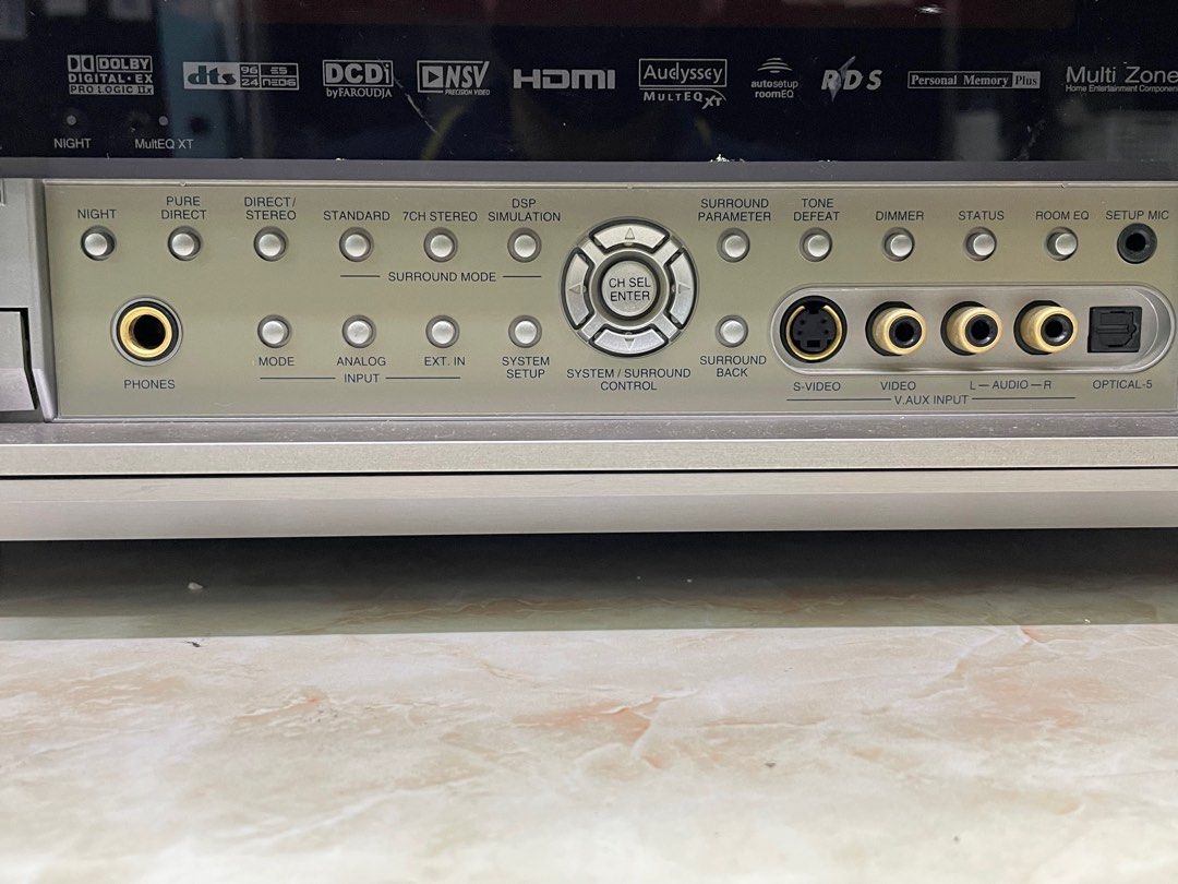 Denon AVR-2807 Amplifier AV Receiver NO REMOTE, Audio, Soundbars ...