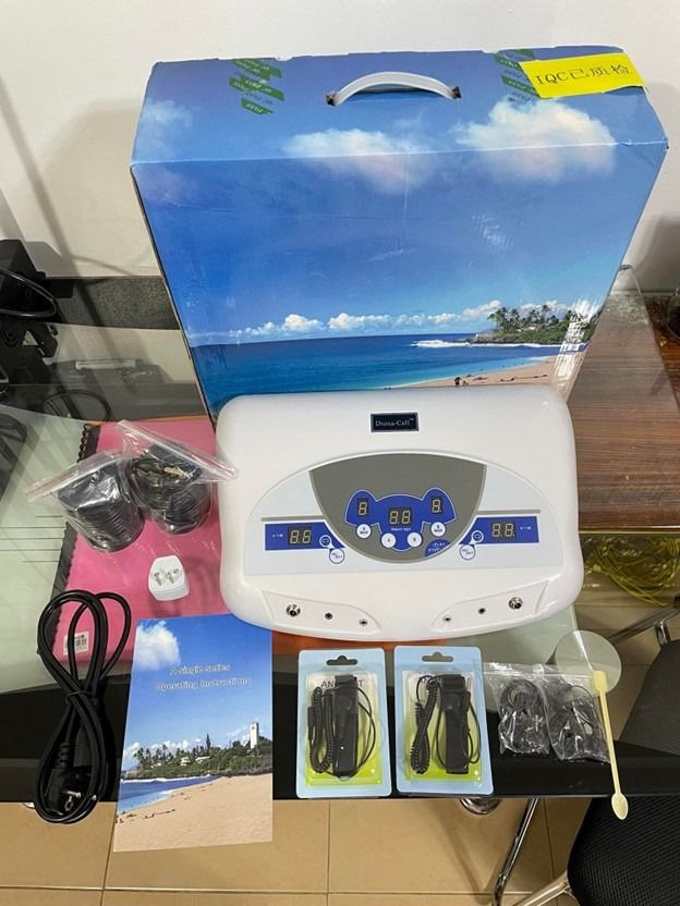 Detox machine panlinis sa katawan, Health & Nutrition, Medical Supplies ...