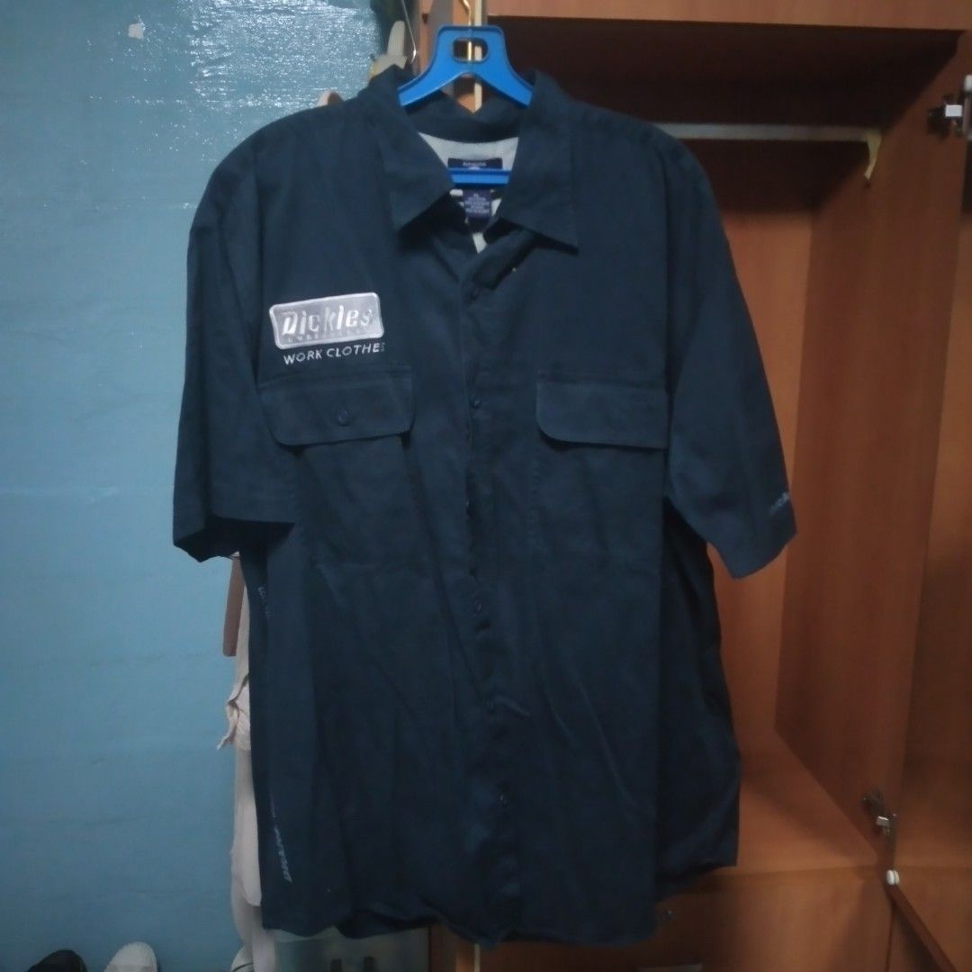 Dickies Work Clothes, Men's Fashion, Tops & Sets, Formal Shirts on ...