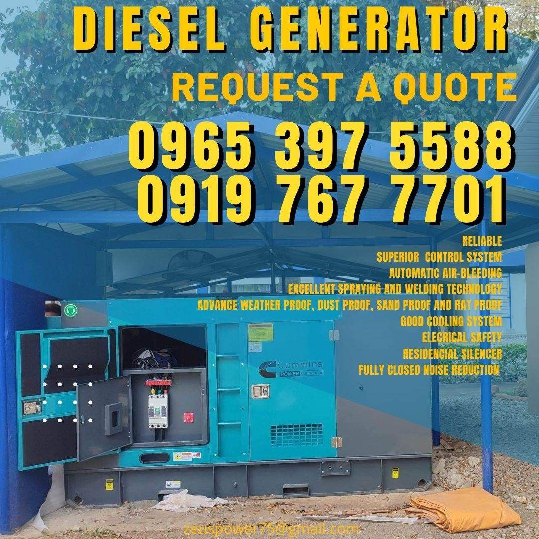 DIESEL GENERATOR SET 15kVA 35kVA 45kVA 50kVA 60kVA 75kVA 100kVA 125kVA ...