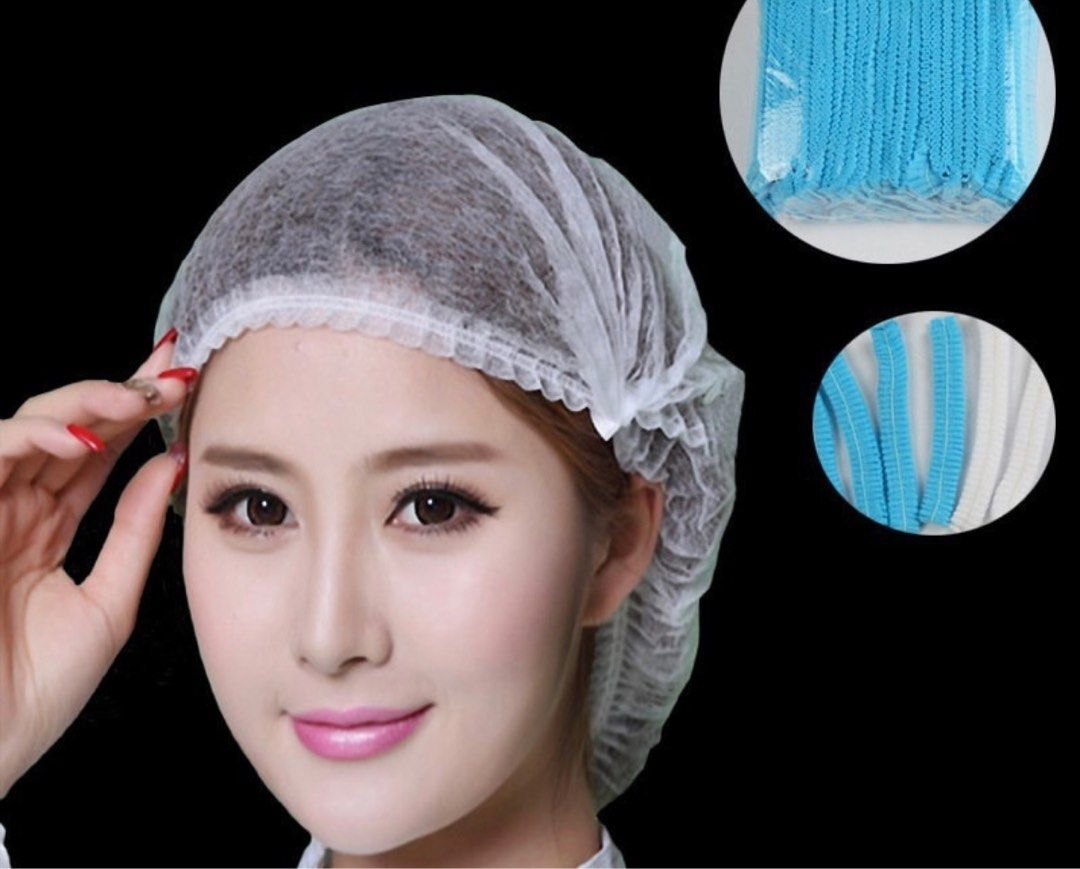 Disposable (unused) Hair net cap, Babies & Kids, Bathing & Changing ...