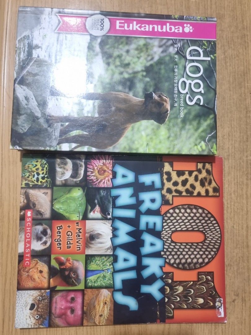 Dogs' Breed Book & Freaky animals, Hobbies & Toys, Books & Magazines ...