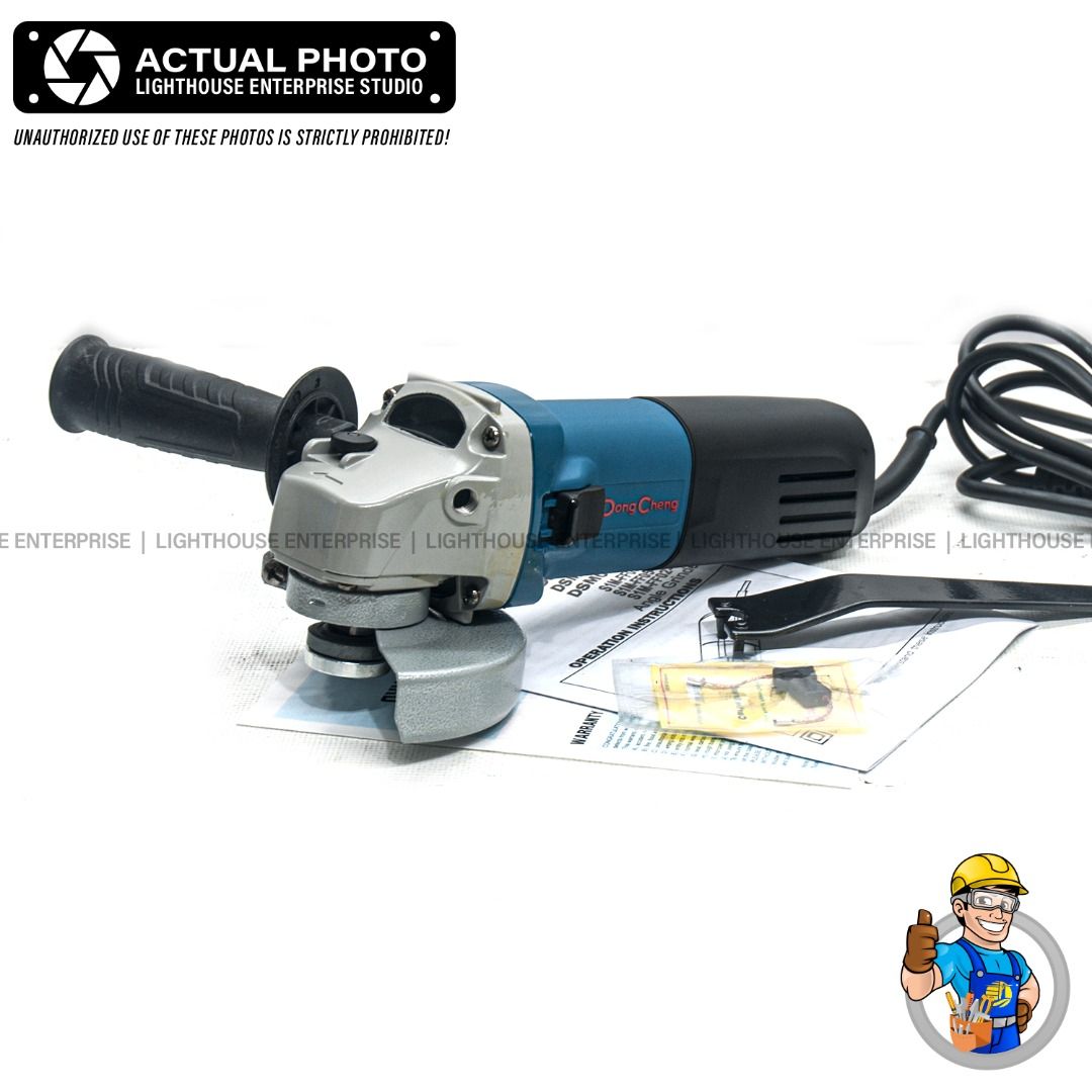 DONG CHENG 850W Angle Grinder 100mm (DSM05-100B) *LIGHTHOUSE ENTERPRISE* on Carousell