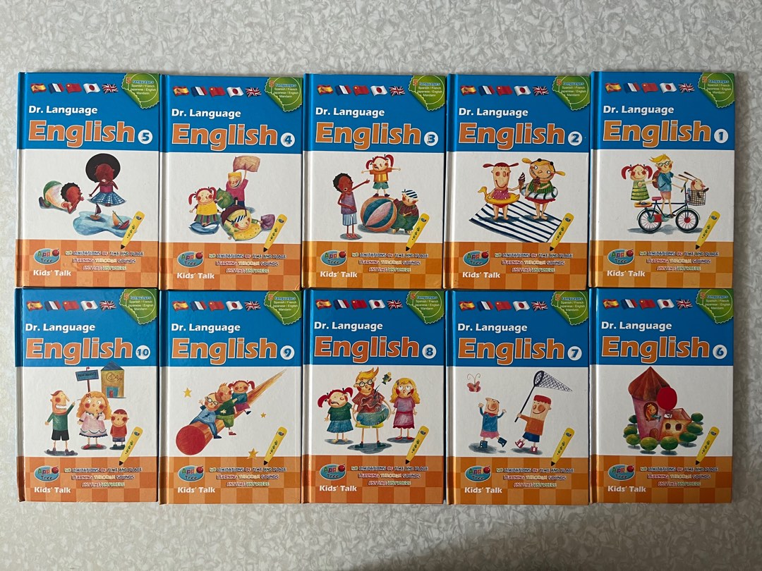 Dr. Language English 1-10, 興趣及遊戲, 書本 & 文具, 小說 & 故事書 - Carousell