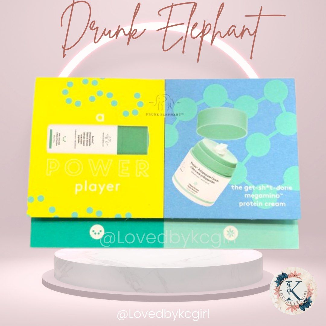 Drunk Elephant Card sampler x2 packets inside, Beauty & Personal Care ...