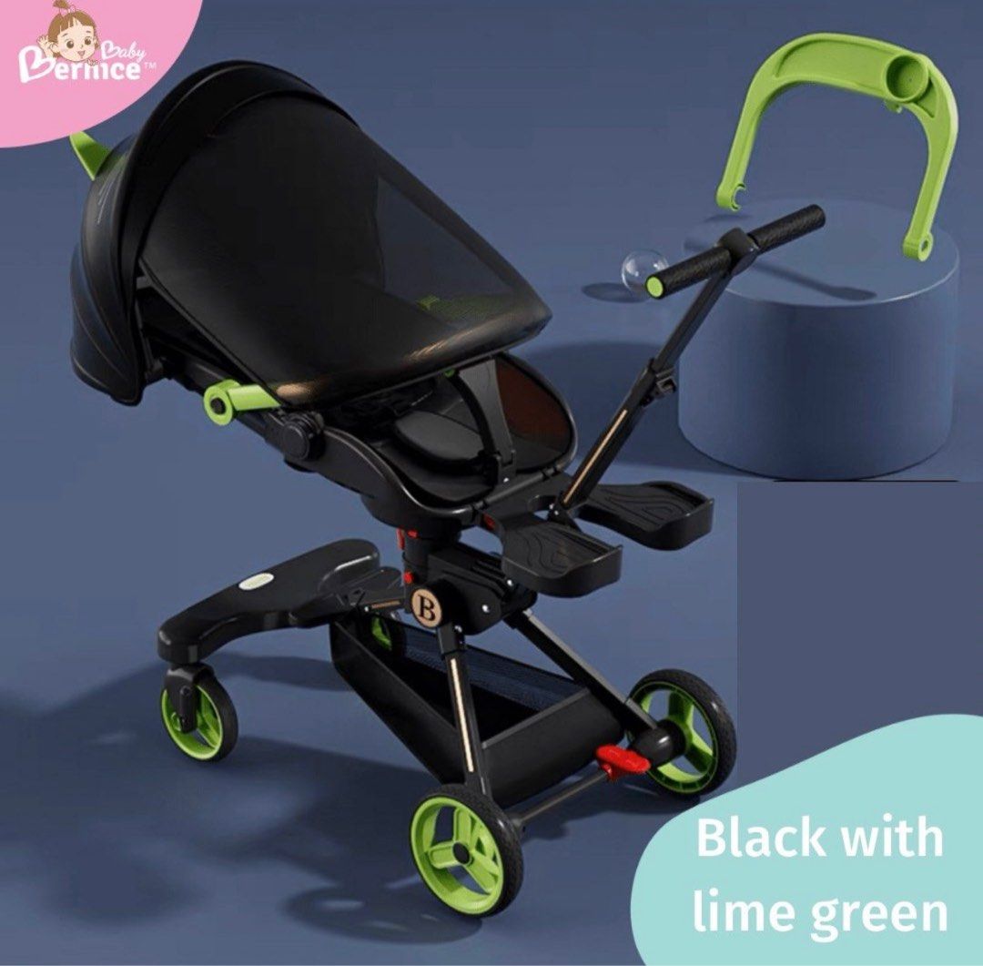 Dual direction reclinable travel stroller, Babies & Kids, Going Out ...
