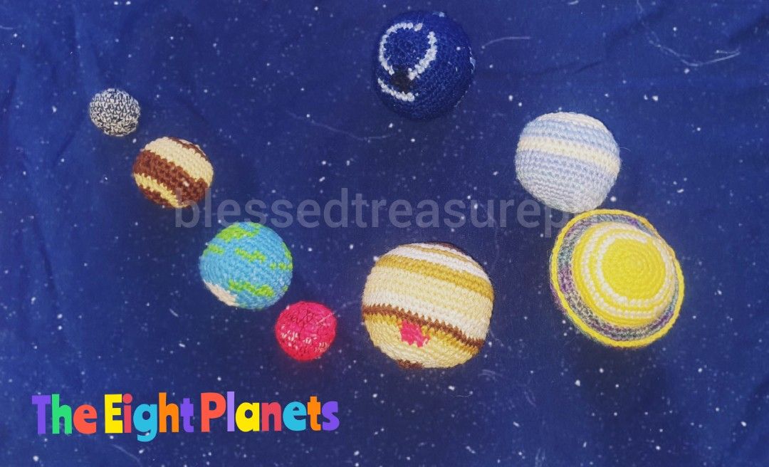 Eight Planets of the Solar System, Hobbies & Toys, Stationary & Craft ...