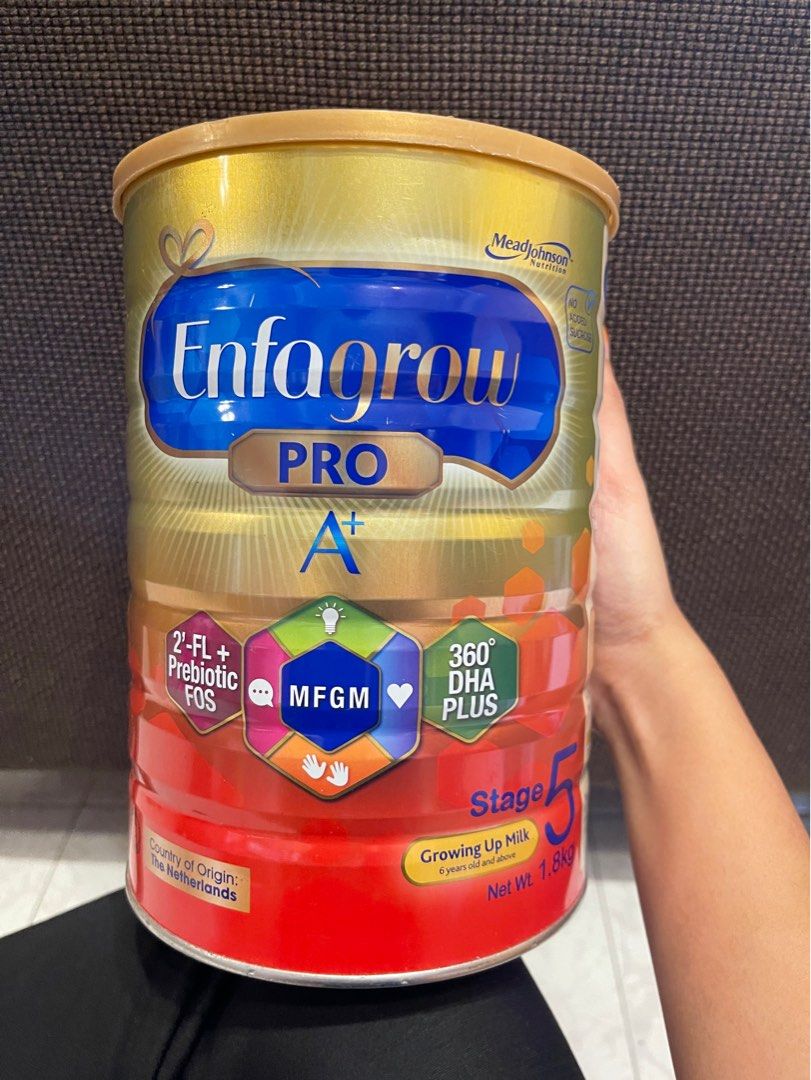 Enfagrow Pro A+ Stage 5 (1.8kg), Babies & Kids, Nursing & Feeding ...