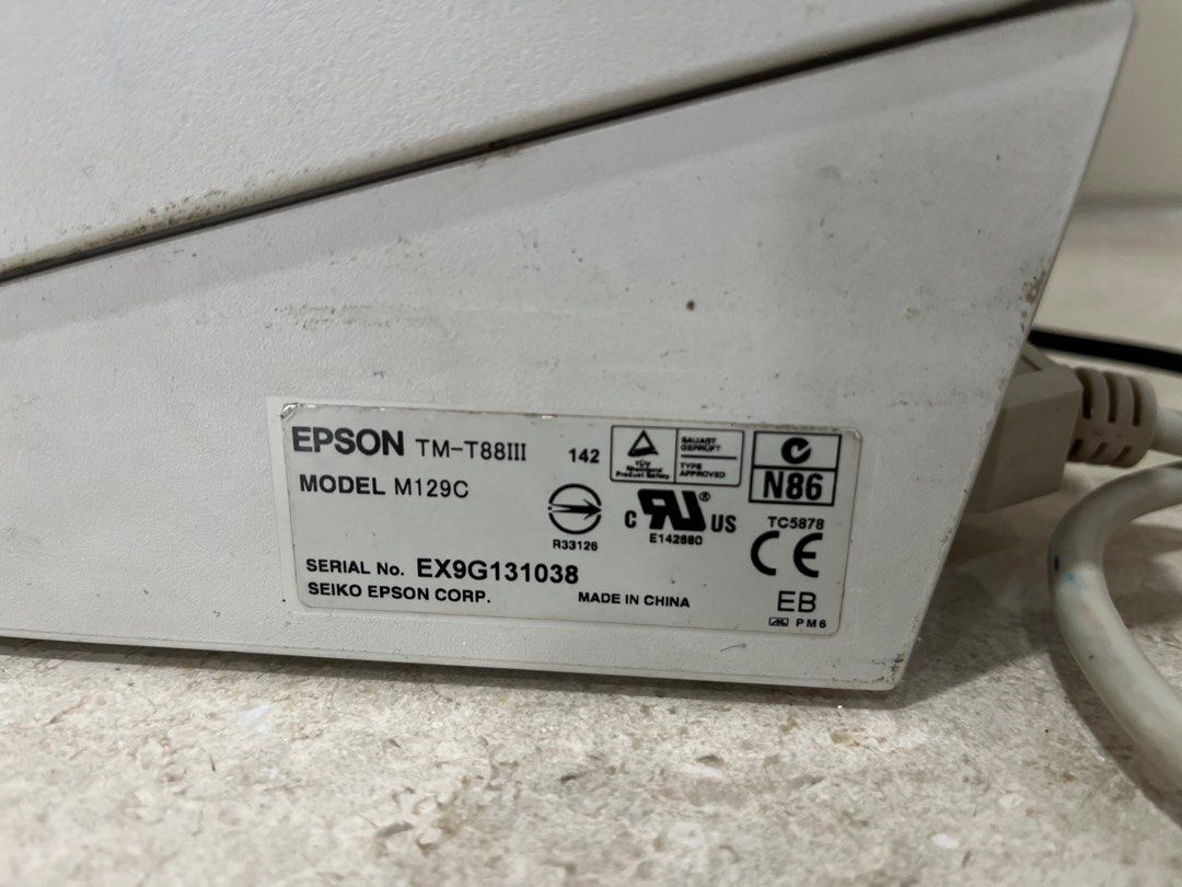 Epson Thermal Printer For Older Pos System Printer Parallel Port Computers And Tech Office