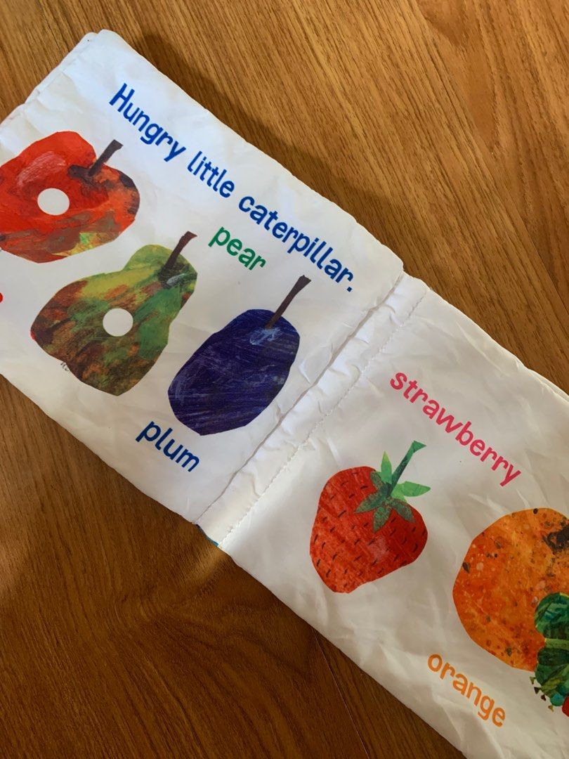 Eric Carle The Very hungry caterpillar clothbook, Babies & Kids, Infant ...