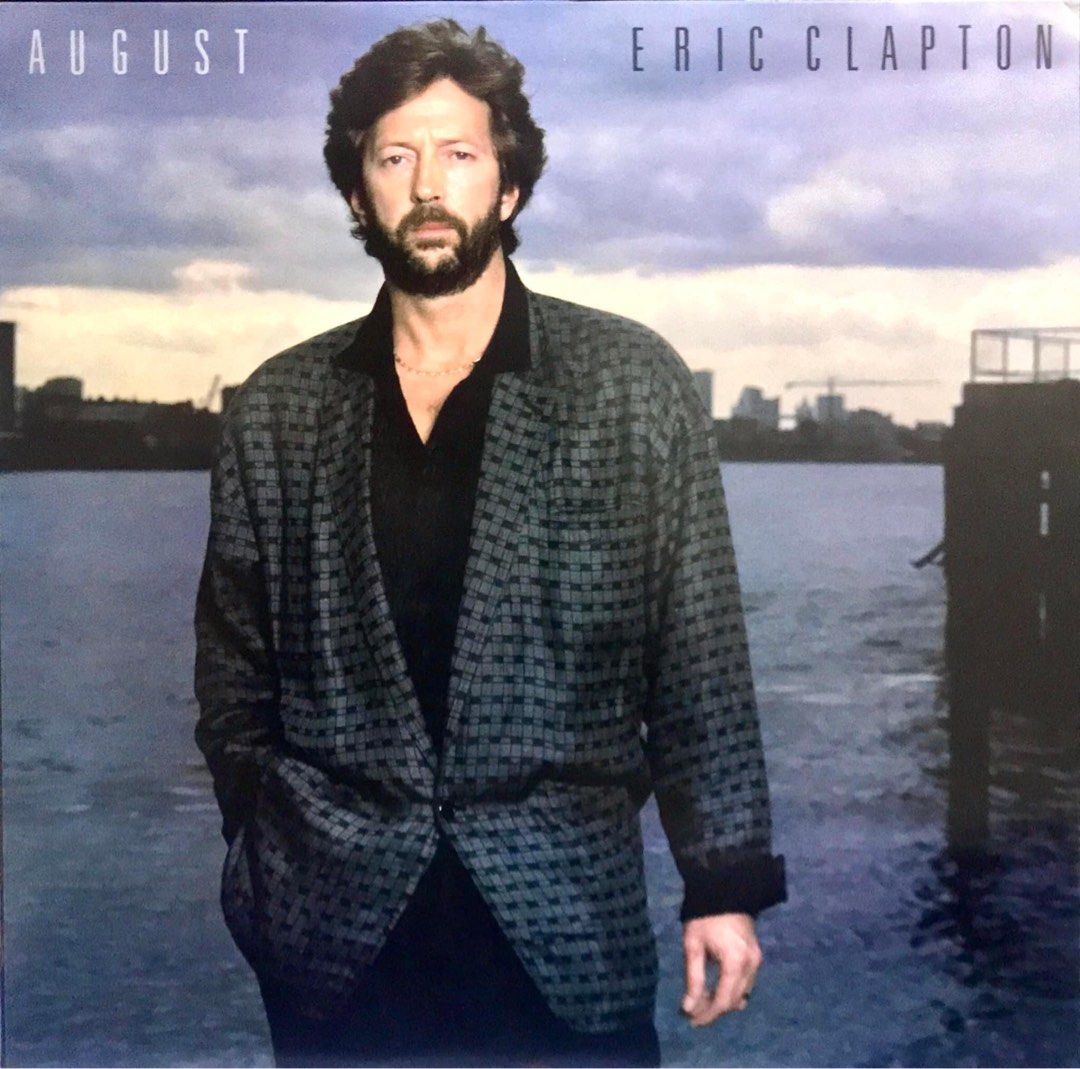 ERIC CLAPTON - AUGUST LP ALBUM 1986 POP ROCK JAZZ, Hobbies & Toys ...