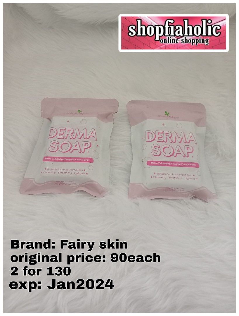 Fairy Skin Derma Soap Beauty And Personal Care Bath And Body Bath On