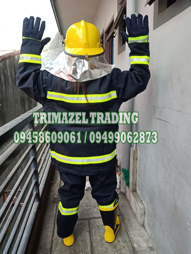 Fireman suit complete set, Men's Fashion, Coats, Jackets and Outerwear ...