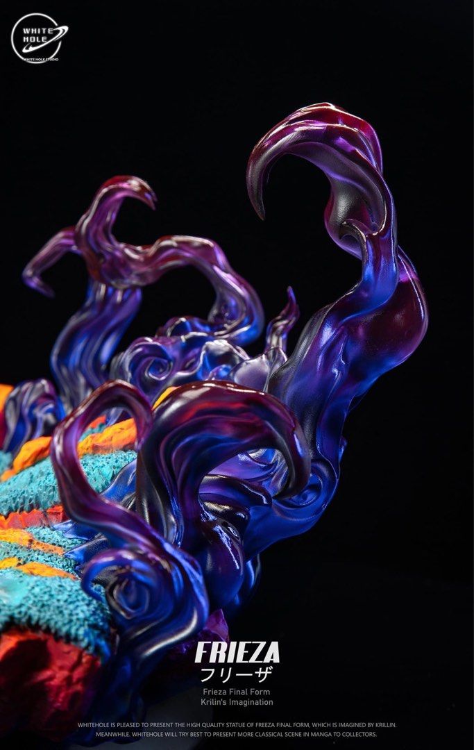 Frieza Final Form Krillin Imagination GK Figure White Hole Studio One ...