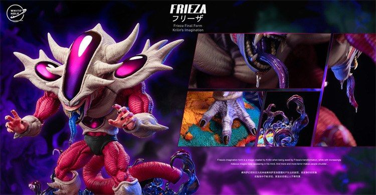 Frieza Final Form Krillin Imagination GK Figure White Hole Studio One ...