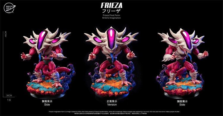 Frieza Final Form Krillin Imagination GK Figure White Hole Studio One ...