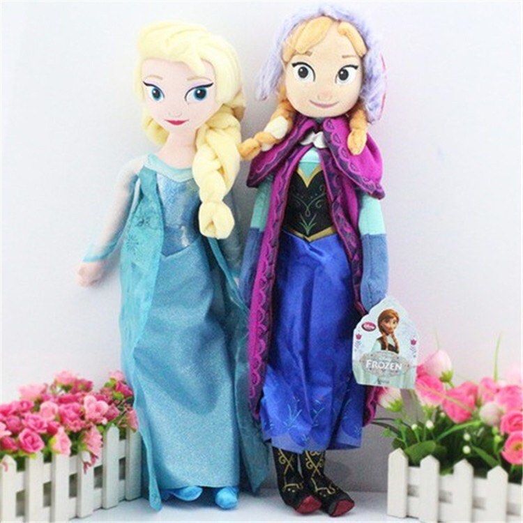 Frozen Princess Elsa Anna Dolls Plush Toy, Hobbies & Toys, Toys & Games ...