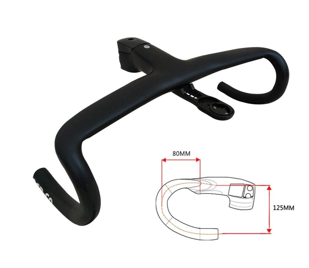 Full Carbon T1000 Internal Routing Integrated Handlebar + Computer ...