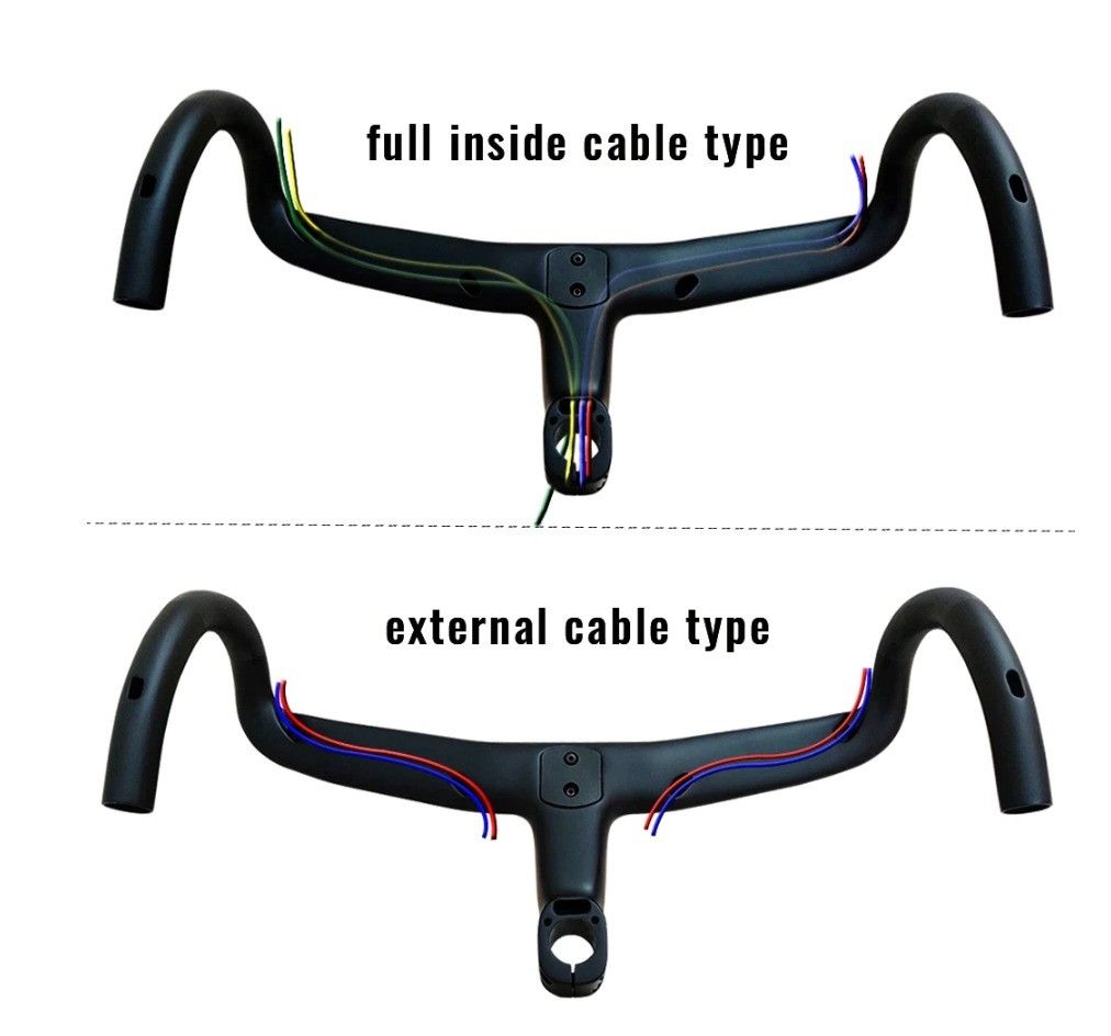 Full Carbon T1000 Internal Routing Integrated Handlebar + Computer ...