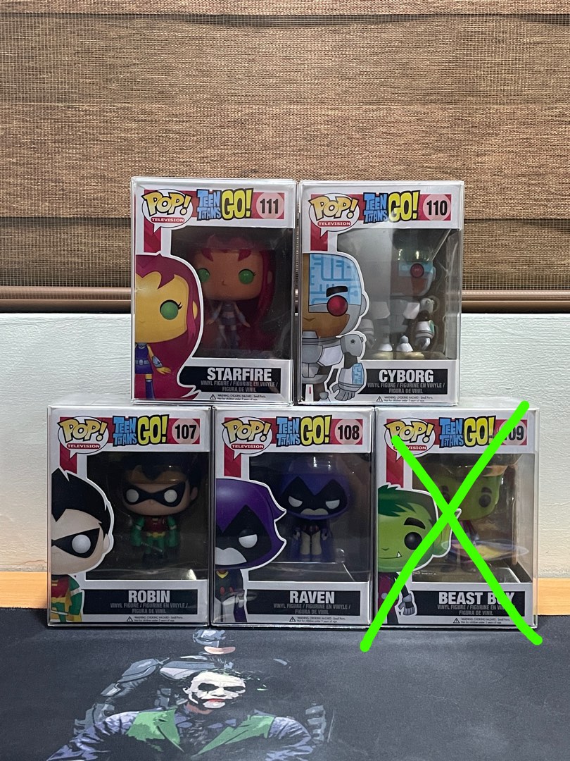 Funko OG Teen Titans GO Set, Hobbies & Toys, Toys & Games on Carousell