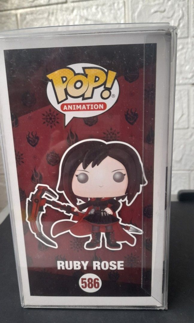 Funko Pop! Animation: RWBY - Ruby Rose, Hobbies & Toys, Toys & Games on ...